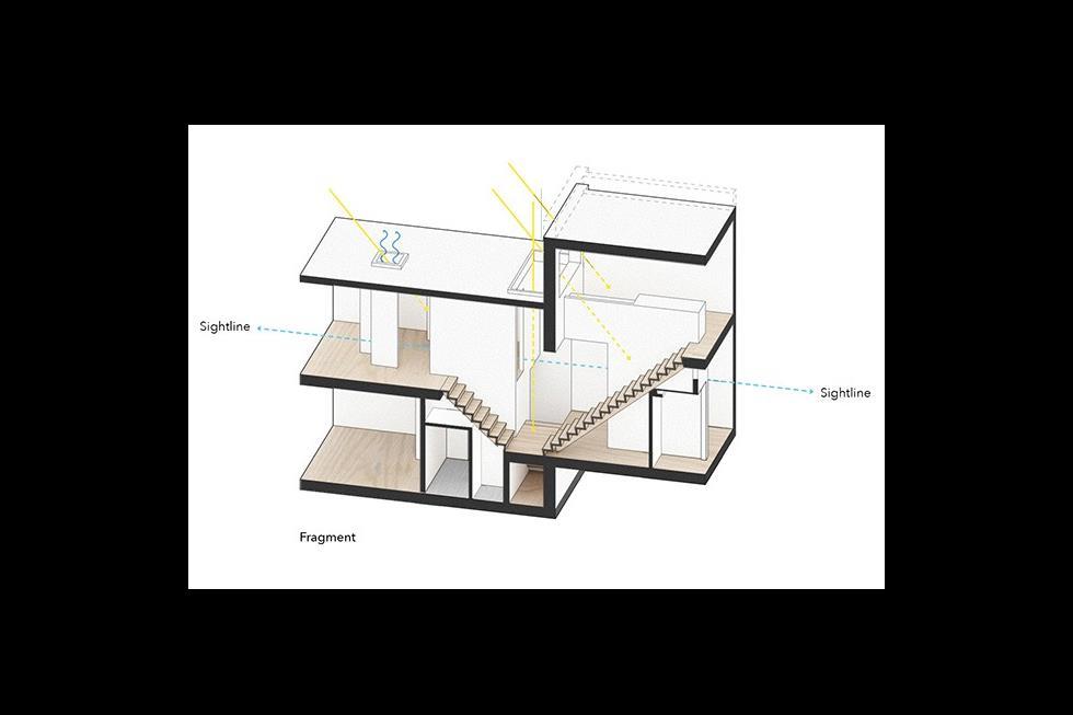 3-metre-wide house wins daylight award for the clever use of space ...